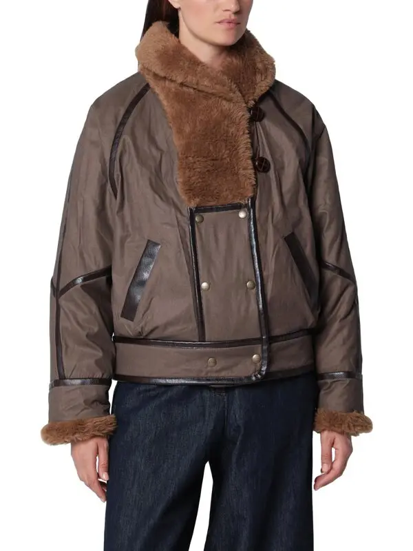 Isabel Marant Étoile Olinka Coated Cotton Parka - Brown