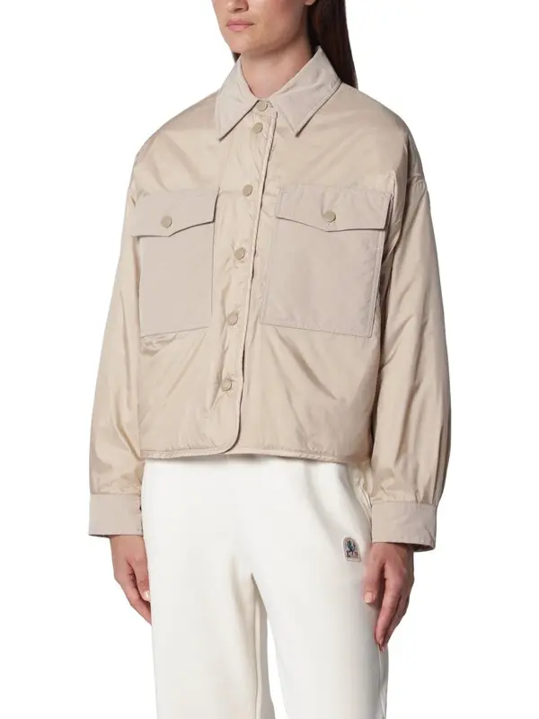 Max Mara Almond Reversible Cropped Jacket - Beige