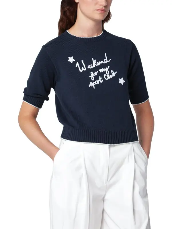 Max Mara Boxy Denim Cotton Shirt - Blue