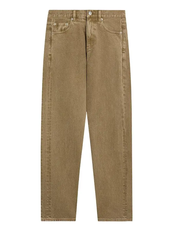 Kith Herringbone Denim Webster Chill 'deliver - Tan