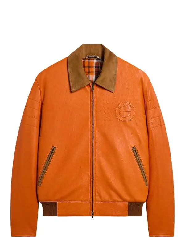 Kith For Bmw Brenner Jacket 'sunglow - Orange