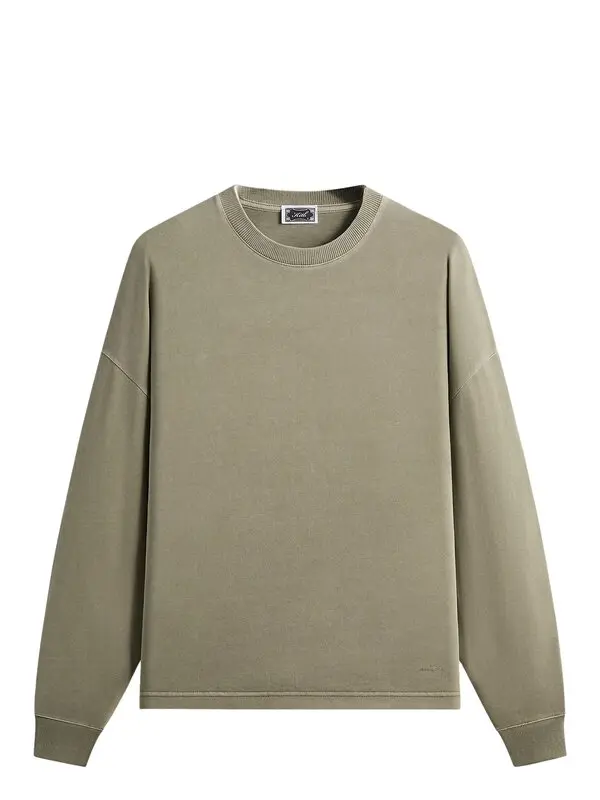 Kith Long Sleeve Lawson Tee 'folly - Tan