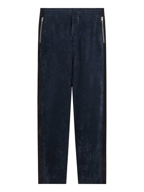 Kith Sueded Velour Landry Pant 'nocturnal - Blue