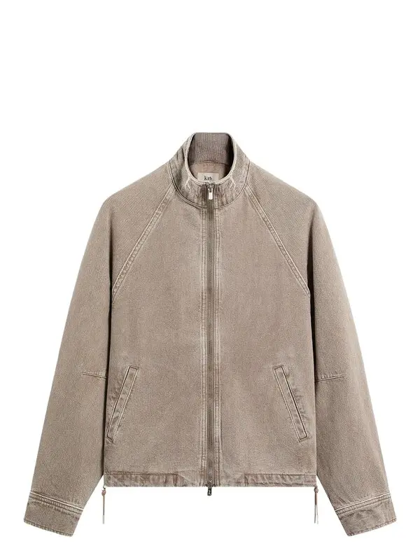 Kith Herringbone Denim Efron Track Jacket 'factor - Tan