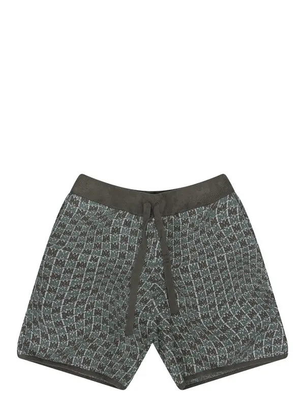 Amiri Ma Swirl Shorts - Green