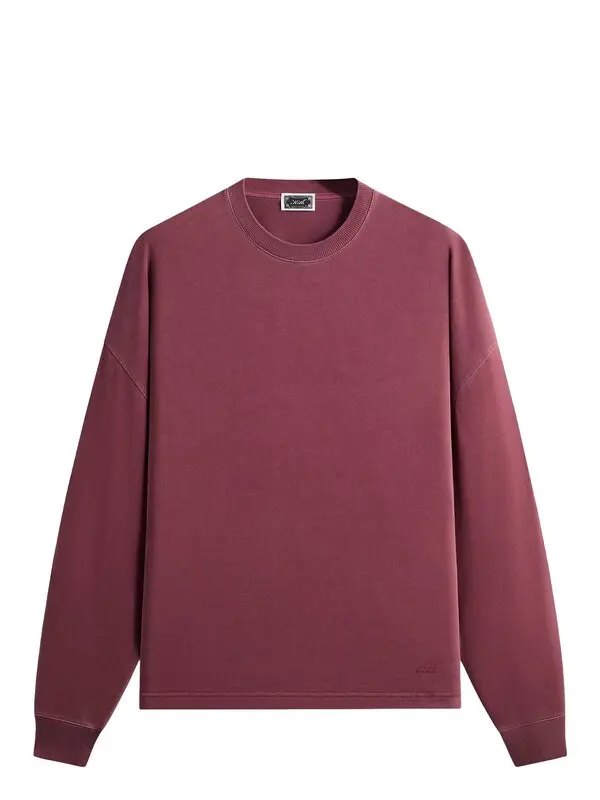 Kith Long Sleeve Lawson Tee 'complex - Red