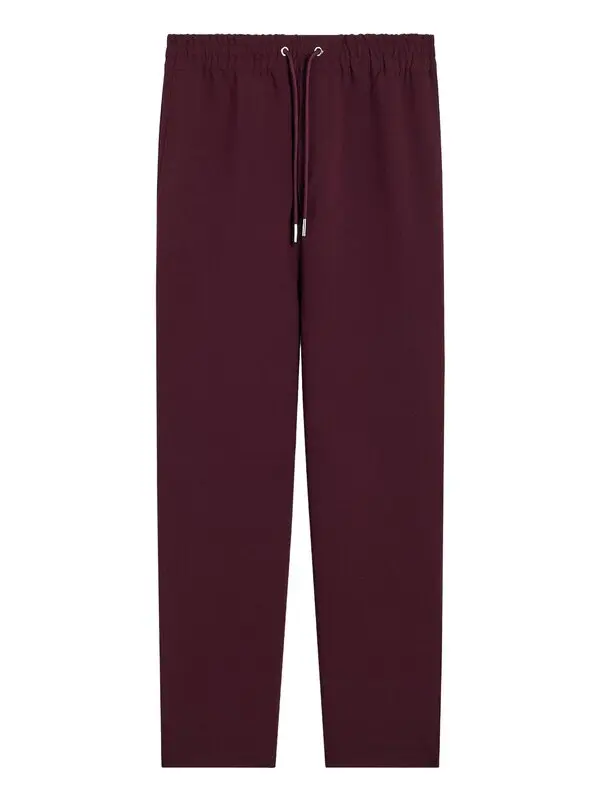 Kith Double Weave Elmhurst Pant 'essence - Red