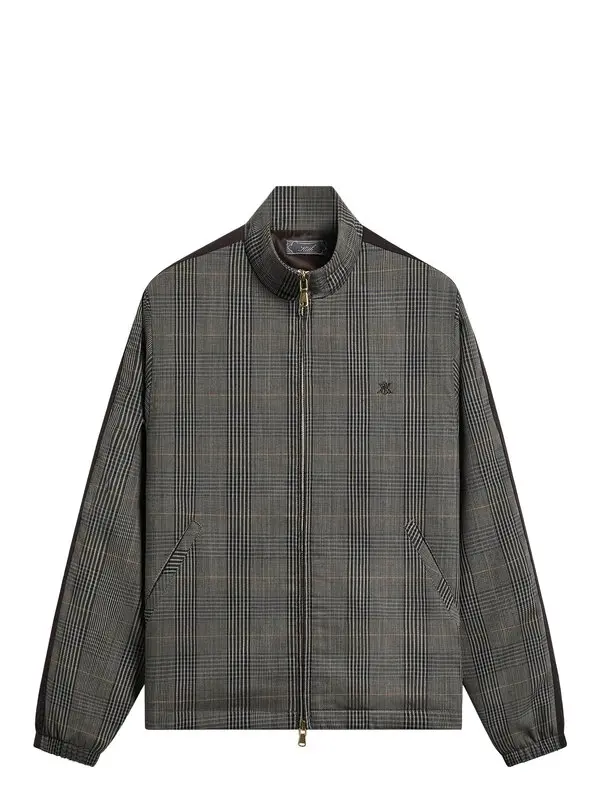 Kith Glen Plaid Rui Track Jacket 'ember - Grey