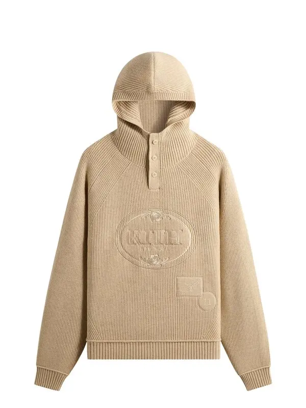 Kith Juneau Pullover Hoodie 'veil - Tan