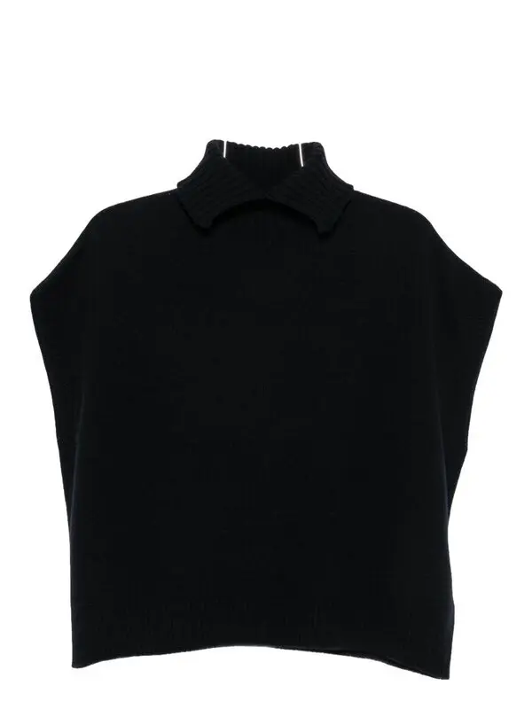NICHOLSON & NICHOLSON Wool Vest - Blue