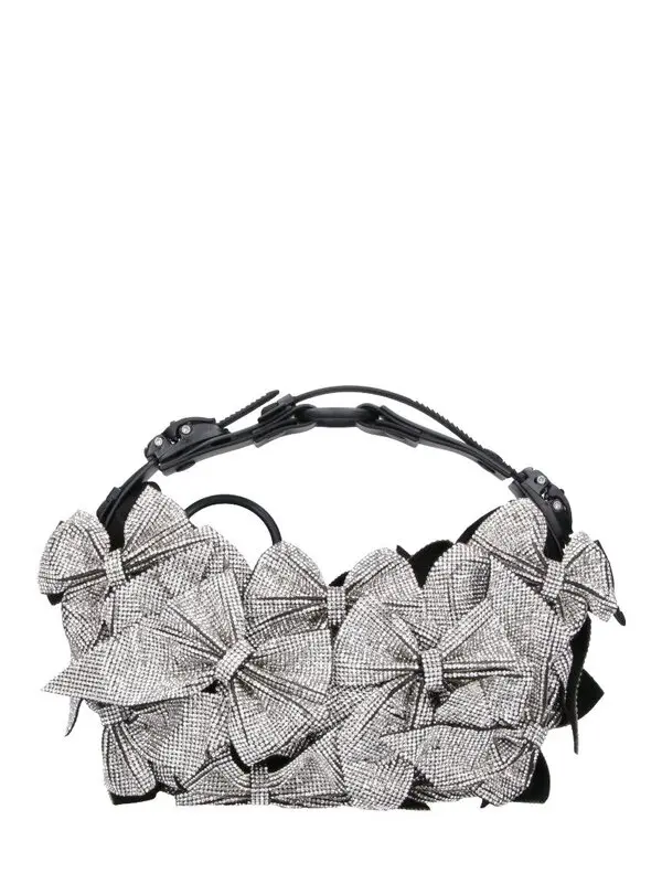 Junya Watanabe Embellished Bow Top Handle Bag - Silver