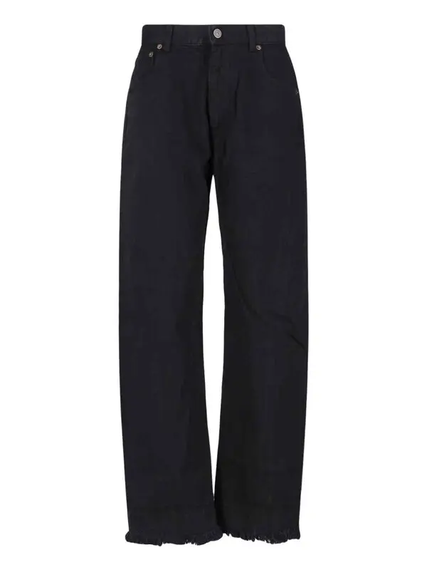 Phoebe Philo High-rise Wide-leg Jeans - Nero