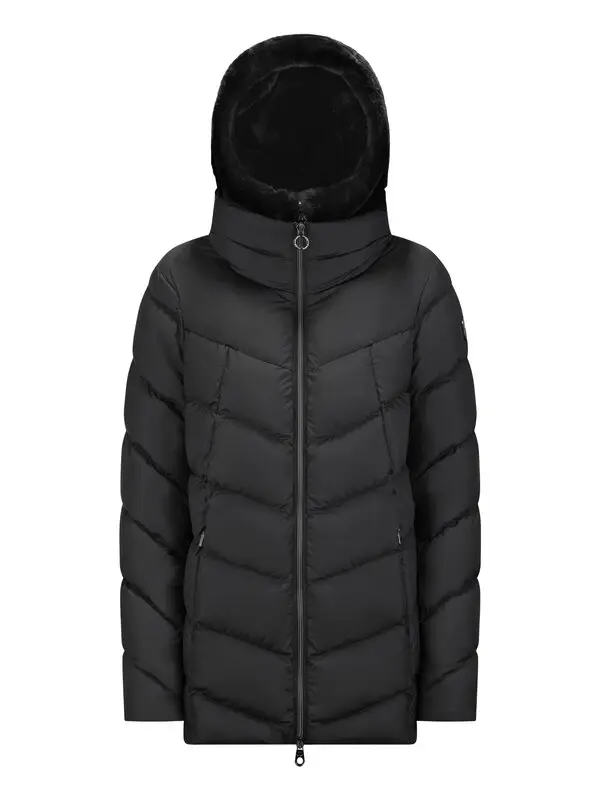 CAPE HORN Alvarez Matte Puffer Jacket - Black