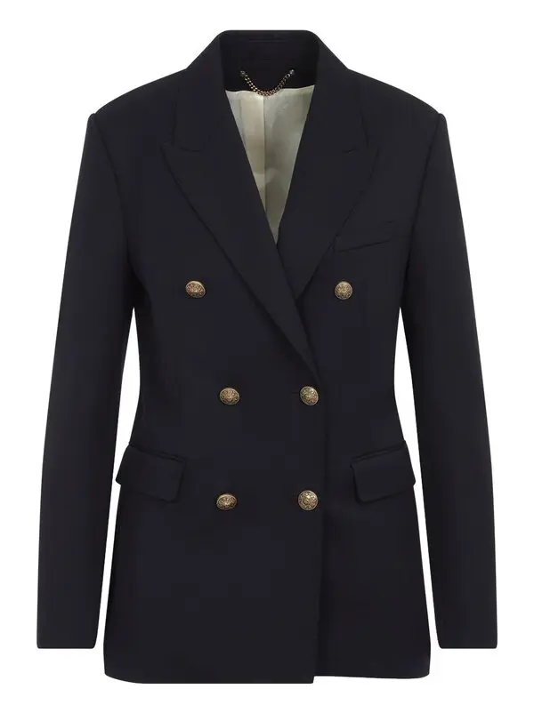 GOLDEN GOOSE Double Breasted Blazer - Blue