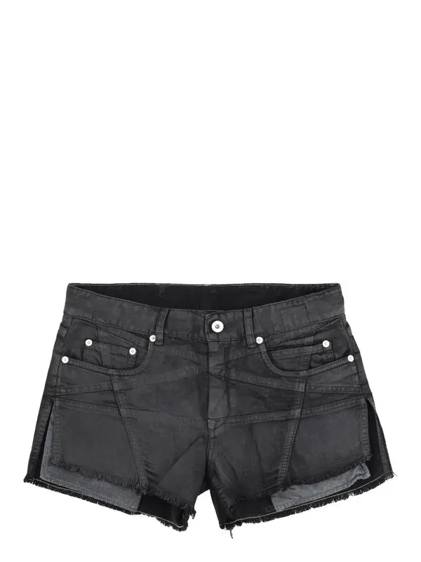 Rick Owens Shorts Wool - Black