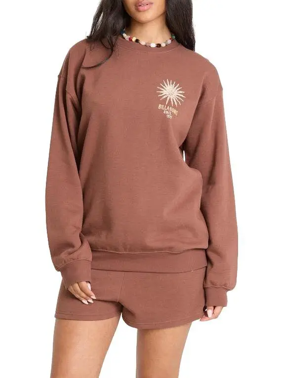 BILLABONG Light In View Fleece Shorts - Espresso