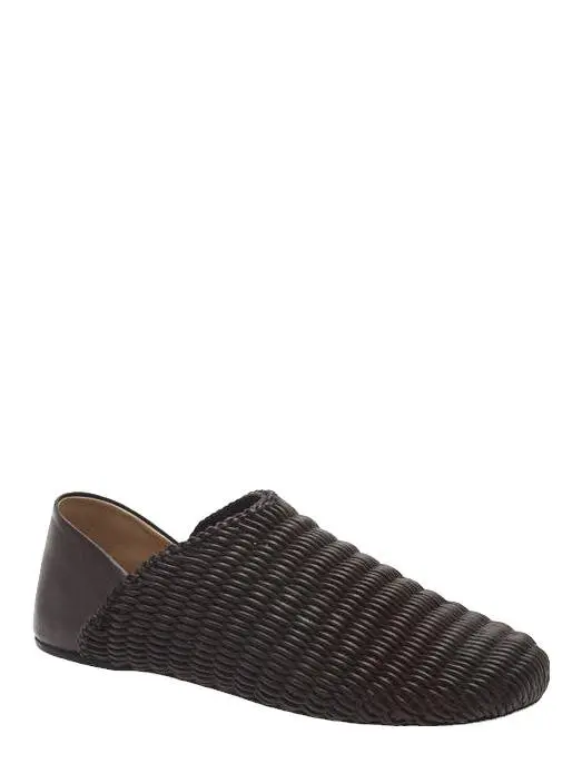 JW Anderson Convertible Slipper Mule - Chocolate Brown
