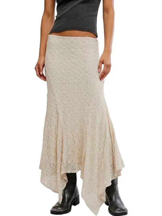Free People Bella Lace Mermaid Skirt - Tea