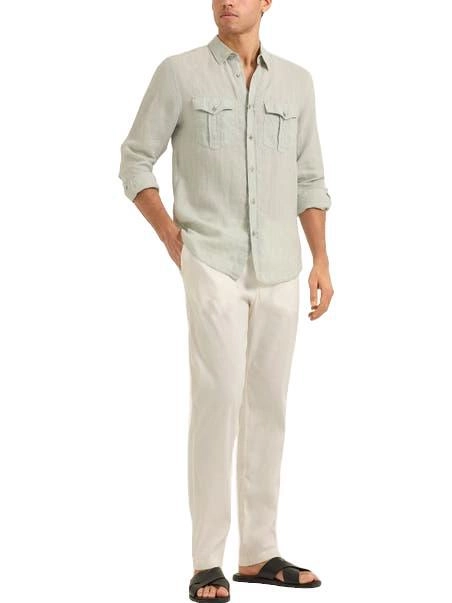 Orlebar Brown Colburn Lino - Cliff Grey