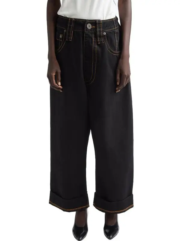 Vaquera Baby Barrel Jeans - Black