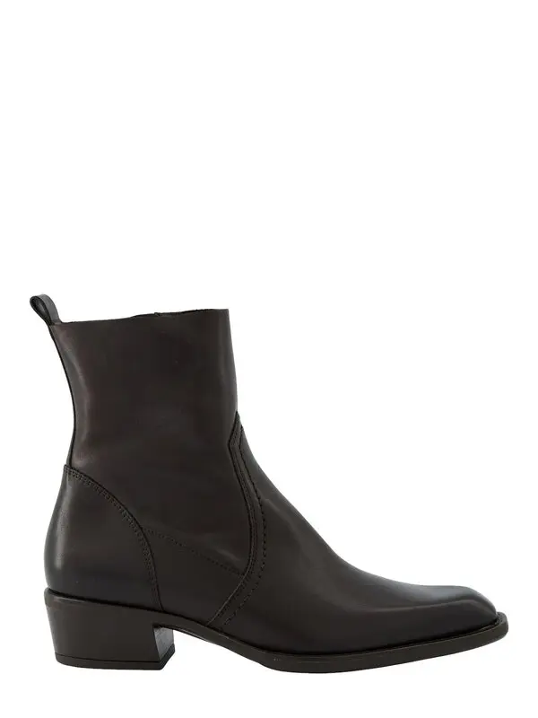 Paul Green Fortuna Leather Bootie - Espresso Leather