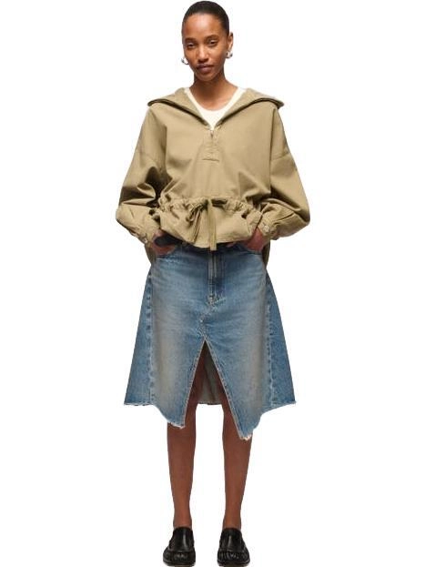 Dala Hooded Popover - Base Green