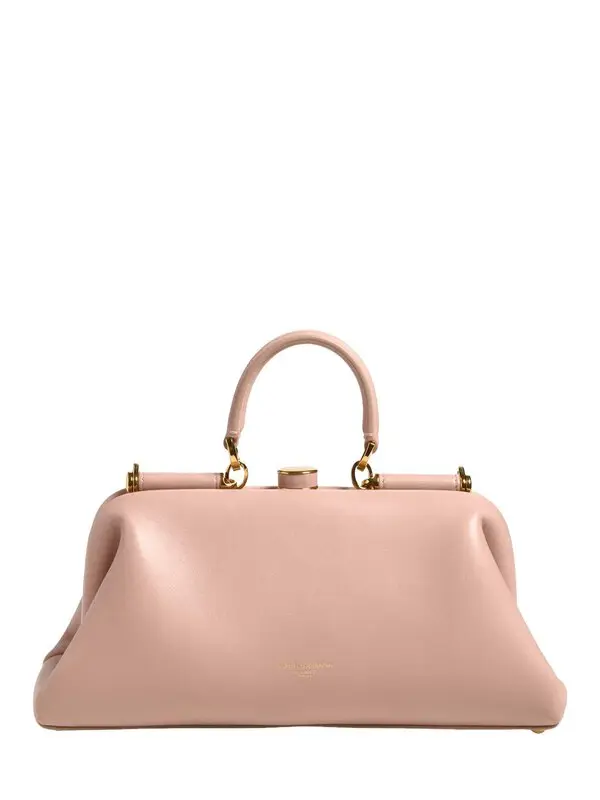 Dolce & Gabbana Nappa Leather Handbag - Cipria