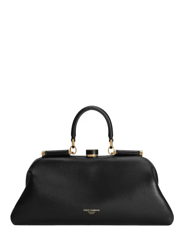 Dolce & Gabbana Nappa Leather Handbag - Nero