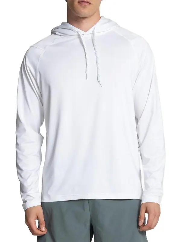 WEATHERMAN Upf 50+ Hooded Sun Shirt - White