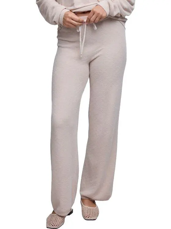 Barefoot Dreams Cozychic Ultra Lite® Diamond Quilted Pants - Stone