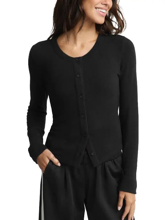 Beyond Yoga Luxelayer Fitted Cardigan - Black