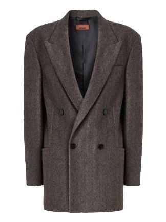 Missoni Peak-lapel Blazer - Brown