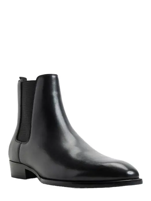 Aldo Bert Leather Chelsea Boot - Black Combo