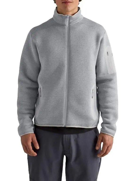 Arc'teryx Covert Full Zip Fleece Cardigan - Solitude Heather