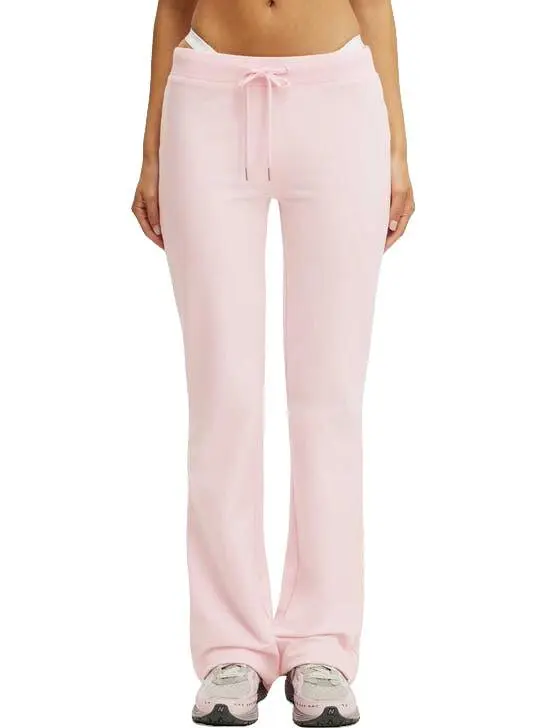 Cotton:on Active Sculpt Fleece Bootleg Sweatpant - Cherry Dream