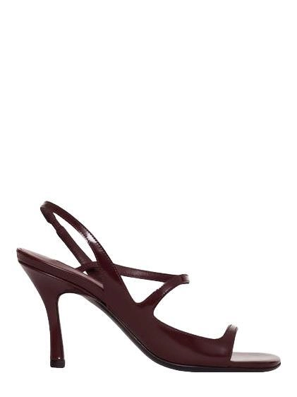 ANINE BING Iva Smooth Sandal - Fig