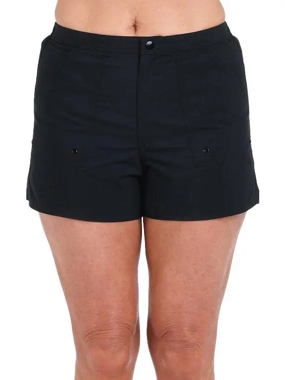MAXINE OF HOLLYWOOD Board Shorts - Black