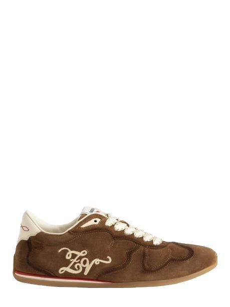 Zadig&Voltaire Zv Dance Suede Lace-up Sneaker - Cognac