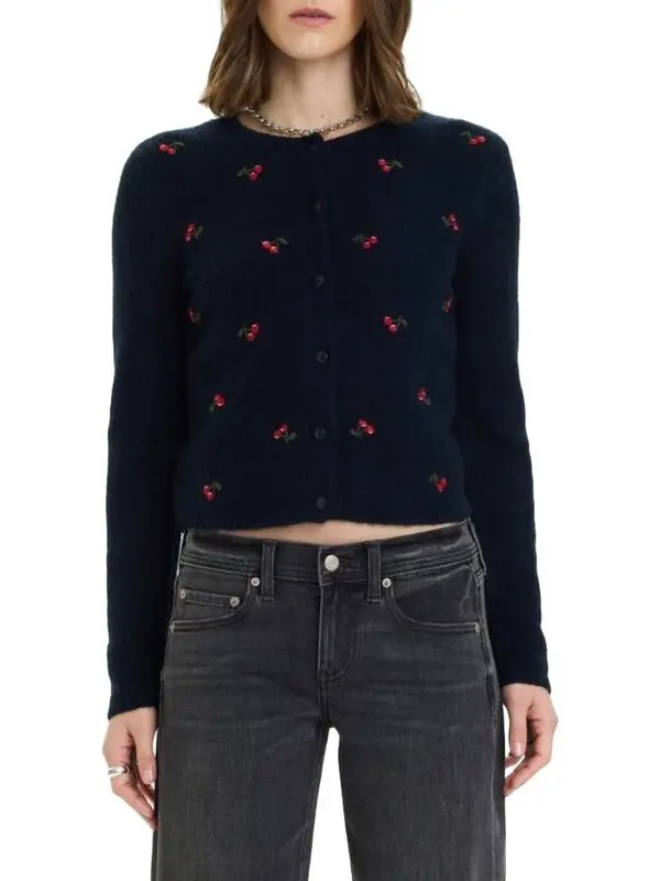DAZE Muse Cardigan - Cherry