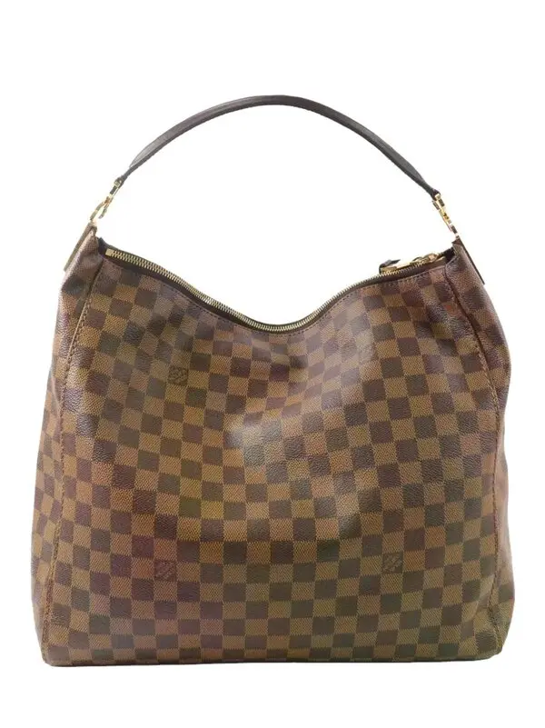 LOUIS VUITTON Pm Portobello Damier Tote Bag - Brown