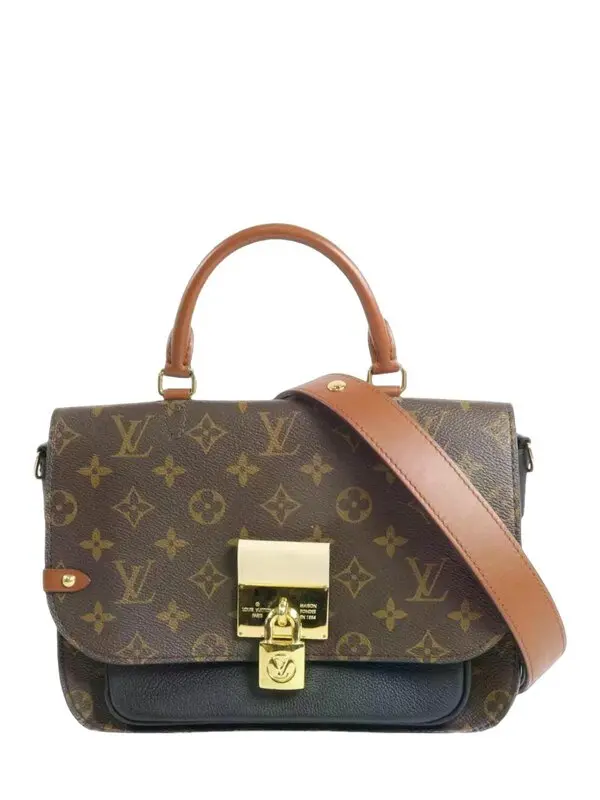 LOUIS VUITTON Vaugirard Monogram Canvas Tote Bag - Brown