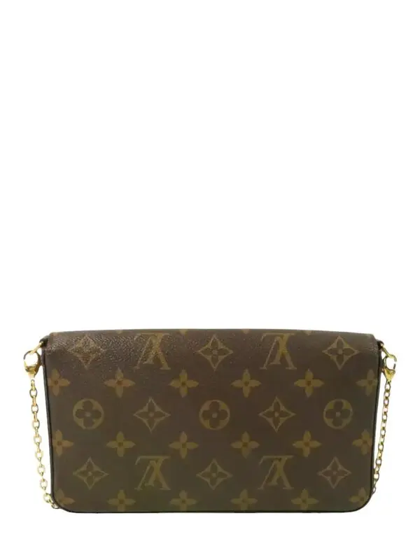 LOUIS VUITTON Felicie Monogram Shoulder Bag - Brown
