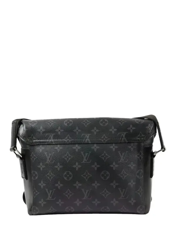 LOUIS VUITTON Monogram Eclipse Messenger Voyage Pm Cross Body Bag - Black