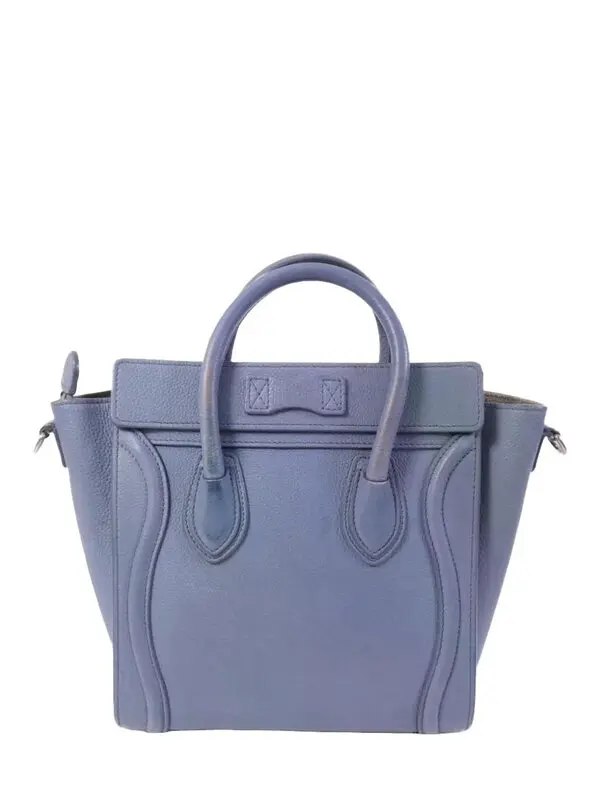 Celine Nano Luggage Tote Bag - Blue