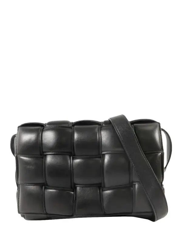 Bottega Veneta Cassette Shoulder Bag - Black