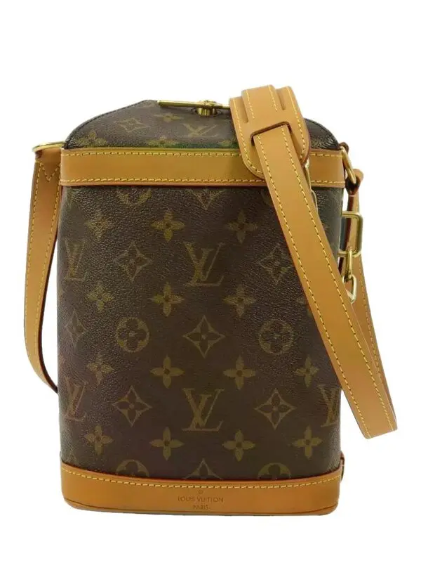 LOUIS VUITTON Milk Box Monogram Shoulder Bag - Brown