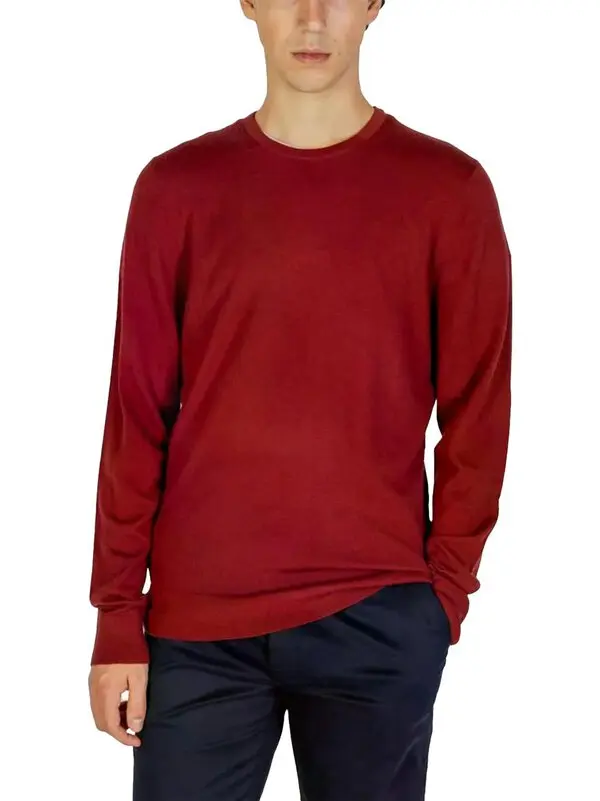 Calvin Klein Merino Wool Sweater - Red