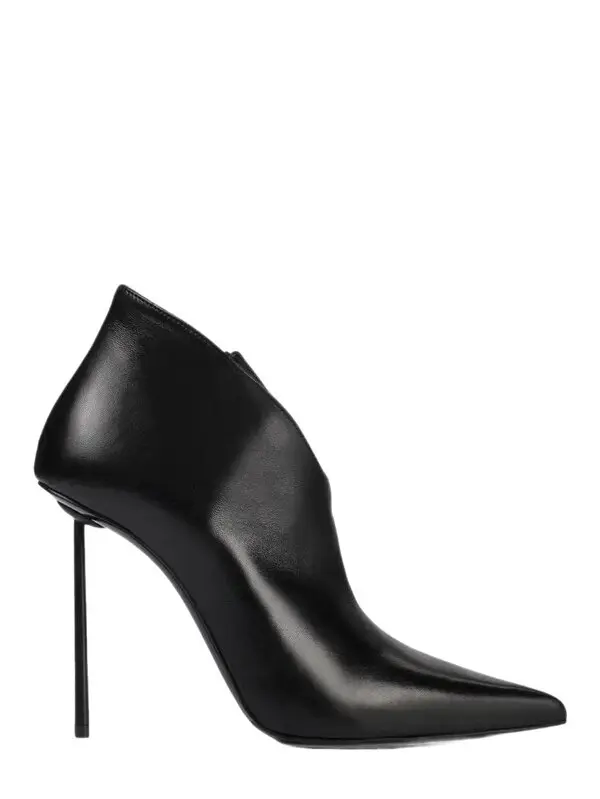 LE SILLA Futura Pointed-toe Ankle Boots - Black