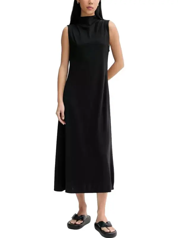 Marc O'polo High-neck Sleeveless Dress - Black