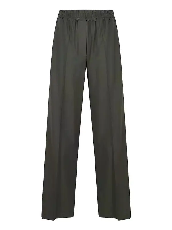 Brunello Cucinelli Elasticated-waist Wide-leg Trousers - Grey